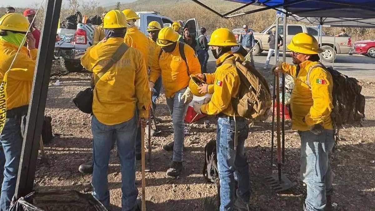 Inicia temporada de incendios forestales en SLP; abren centros de acopio para apoyar a brigadistas